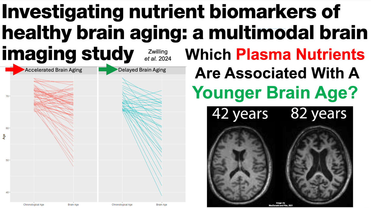 Which Nutrients Are Associated With A Younger Brain Age? | Michael ...